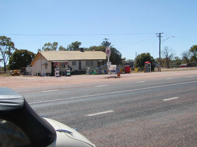 Caltex servo at Prairie, Queensland, Australia